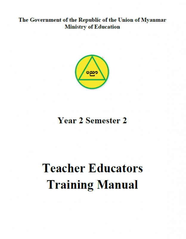 Pre Service Teacher Education Programme Year 2 Se Courses